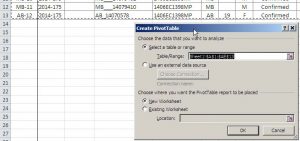 Pivot Tables and epidemic curve exercise – Outbreak Toolkit